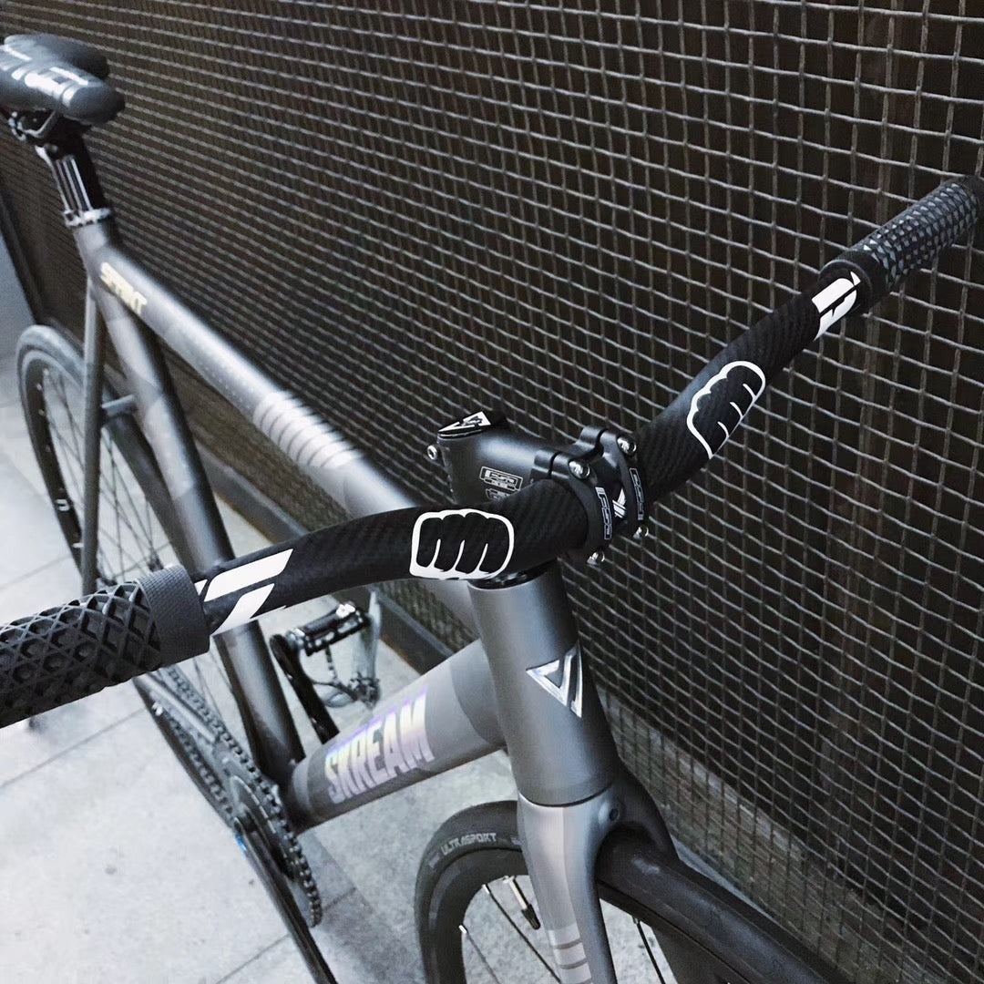 PIZZ Carbon Fibre Flat and Riser Handlebar | Lightweight | XFIXXI Bikes – XFIXXI BIKES ONLINE STORE