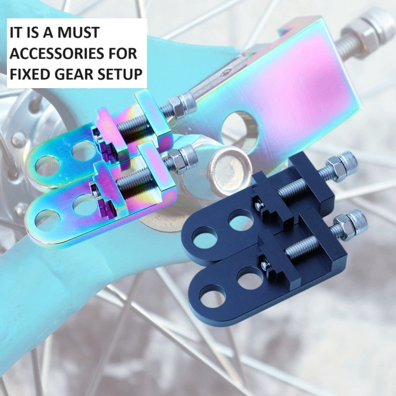 Dual Holes Rear Wheel Chain Tensioner for Fixed Gear Bike | DIY ...