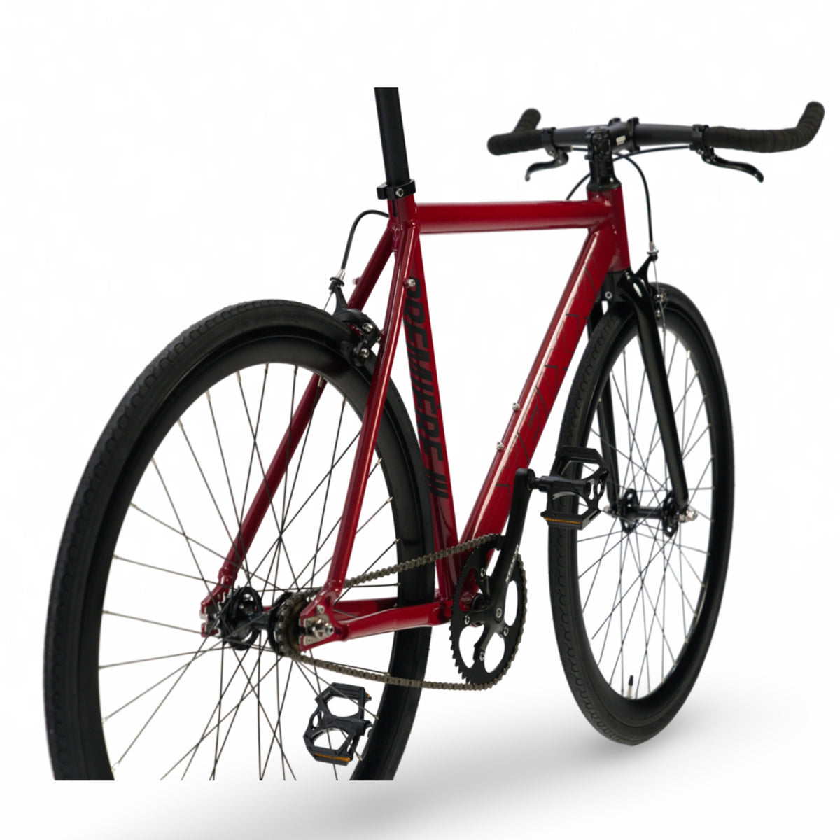 XFIXXI V3 Fixie Bike – Rugged Crimson | Speedy | Customizable | XFIXXI ...
